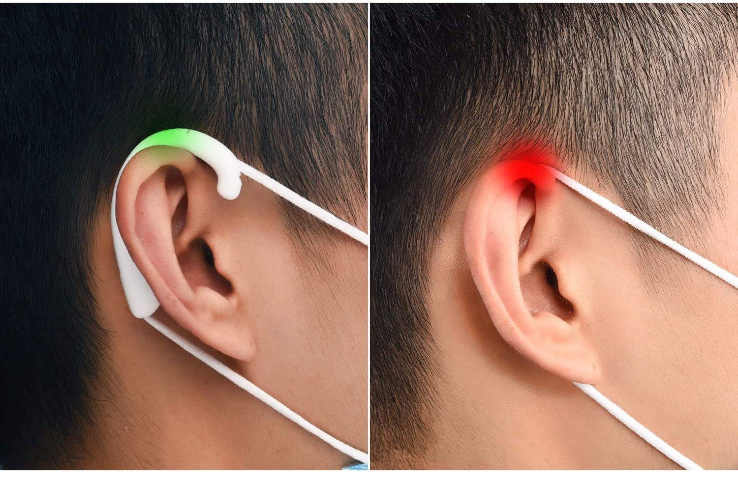 (4 Pairs) Mask Ear Protecting Ear Protectors for Masks face mask ear saver mask Ear Protector,Hook Silicone Sleeve to Prevent face mask Rope Ear Pulling, Effectively Relieve Ear Pain