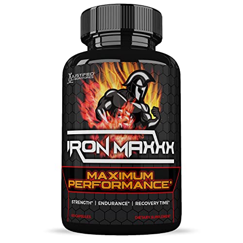 (3 Pack) Iron Maxxx 742mg All Natural Advanced Men's Health Formula 180 Capsules