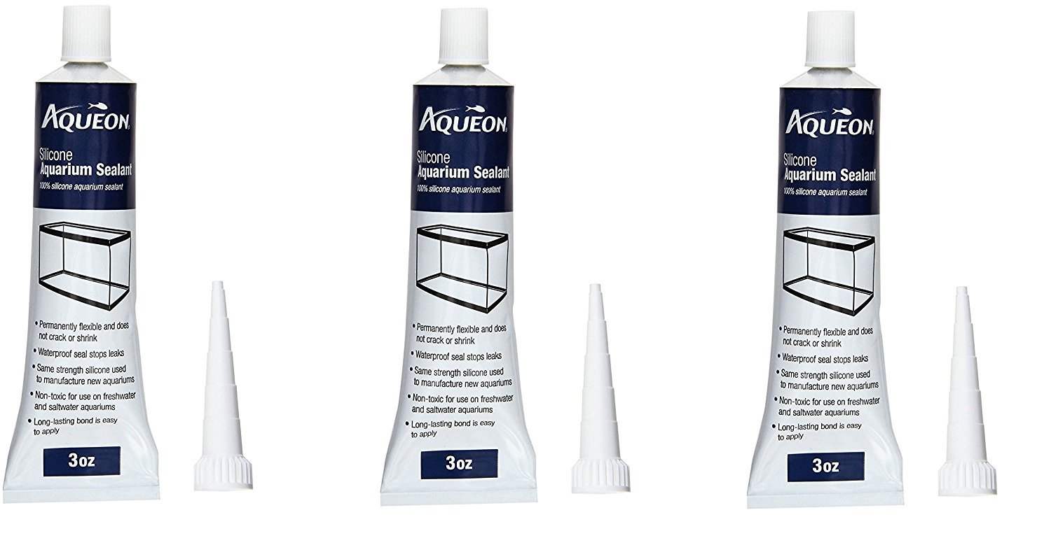 (3 Pack) Aqueon Silicone Sealant 3 Ounce each