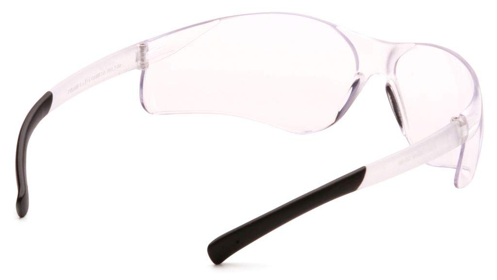 (12 Pair) Pyramex Mini Ztek Glasses Clear Frame/Clear Anti-fog Lens (S2510SNT)12