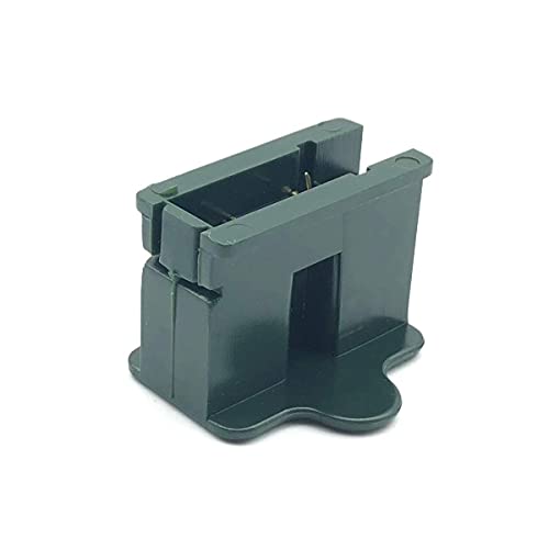 (25PACK) Ajiminyco SPT-1 Female Vampire Plug Polarized 18 Gauge Dark Green Plug Snap On Gilbert Zip Plug Vampire Plugs(25 Pack)(SPT1 Green Female)