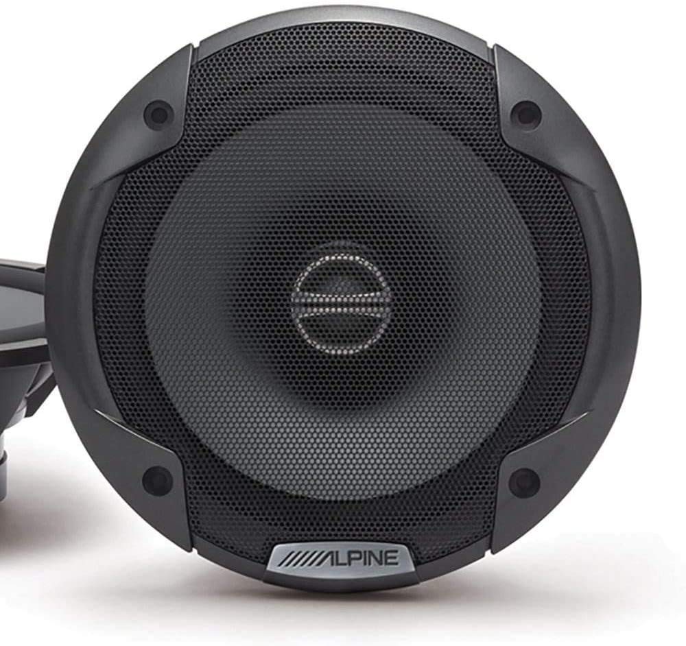 (2) Pairs of Alpine SPE-6000 120W 6.5" 2-Way Type-E Coaxial Speakers w/Silk Tweeters Plus Gravity Mobile Bracket Holder Bundle