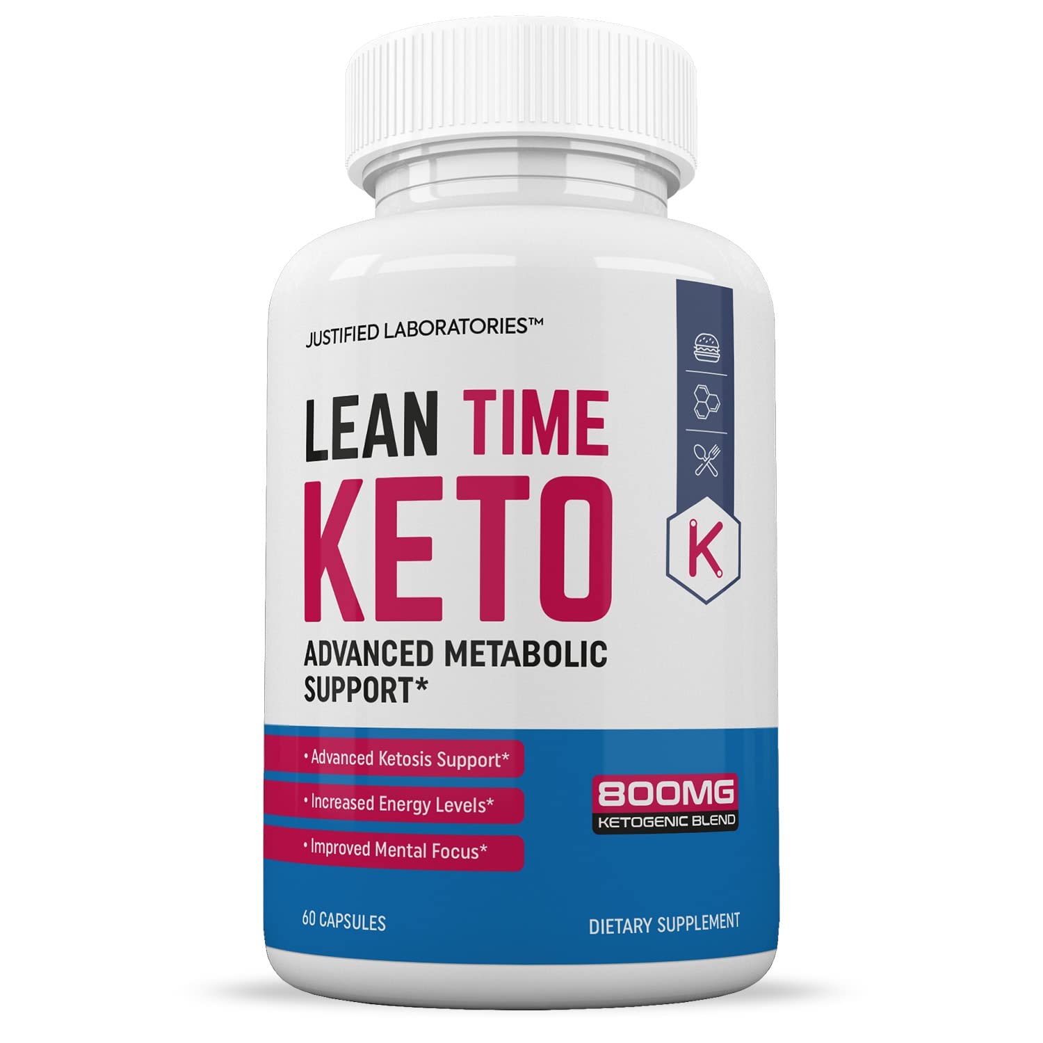 (2 Pack) Lean Time Keto Pills Includes Apple Cider Vinegar goBHB Exogenous Ketones Advanced Ketogenic Supplement Ketosis Support for Men Women 120 Capsules
