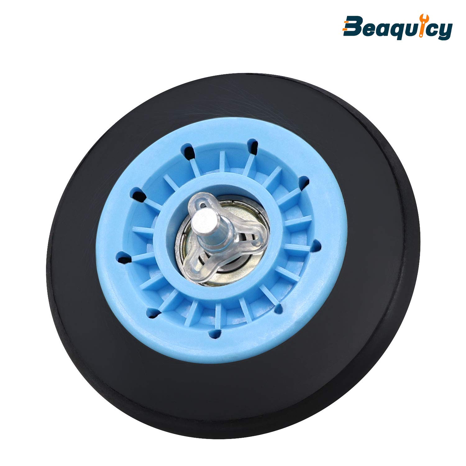 (๐ฎ๐ฌ๐ฎ๐ฐ ๐๐ฅ๐๐ง๐๐๐๐) DC97-16782A Dryer Drum Roller with Update Bearings by Beaquicy - DC97-16782E Replacement for Samsung Dryer-Replaces DC97-07523A PS4221885 AP5325135 - Pack of 4