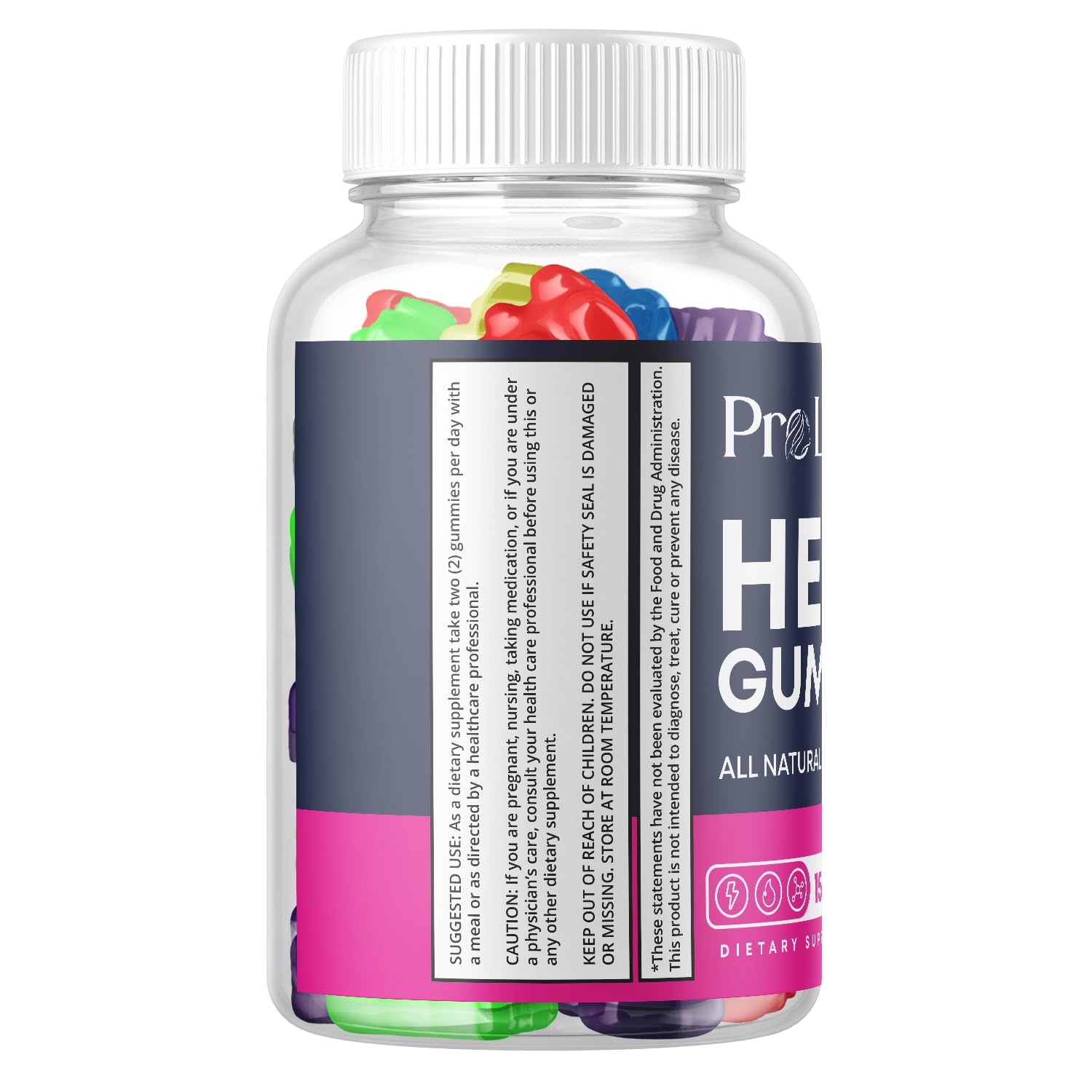 (2 Pack) Prolife Labs Gummies - Prolife Labs Hemp Gummies - Pro Life Labs Gummies, Prolife Labs Gummies Premium Blend Hemp, Prolife Labs Hemp Extract Advanced Formula (120 Gummies)