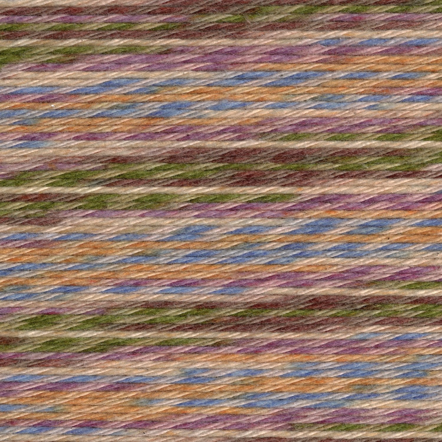 (3 Pack) Lion Brand Yarn 756-704 Comfy Cotton Blend Yarn, Stained Glass3