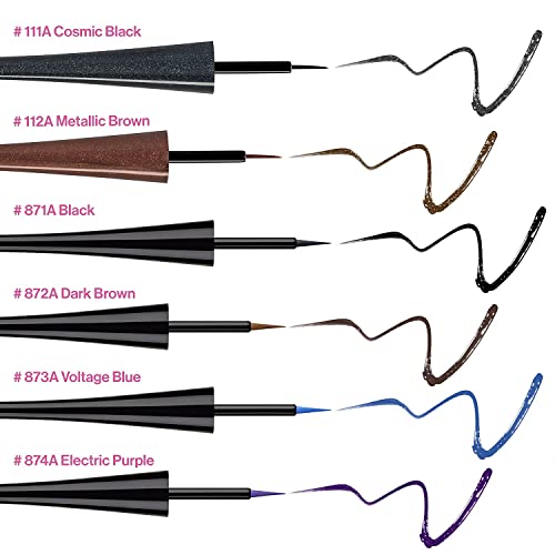 (3 Pack) WET N WILD MegaLiner Liquid Eyeliner - Voltage Blue