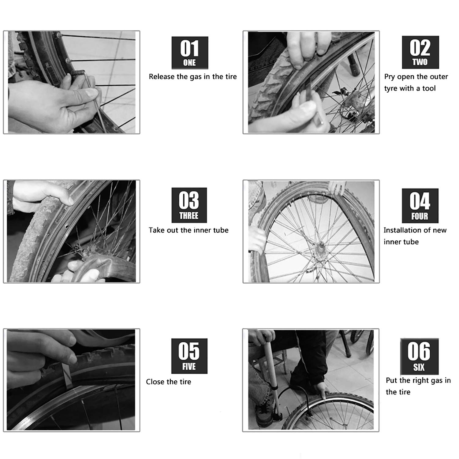 (3-Pack)16'' x 1.75/2.15 Back and 12.5'' x 1.75/2.15 Front Wheel Replacement Inner Tubes for BoB Stroller Tire Tube Revolution SE/Pro/Flex/SU/Ironman - Made from BPA/Latex Free Butyl Rubber