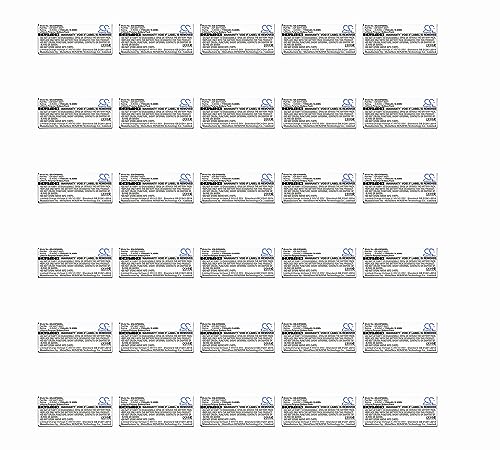 (30 Pack) XSP Battery for Cisco 8800 PN 74-102376-01 CP-BATT-8821 GP-S10-374192-010H 1700mAh
