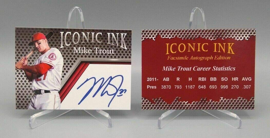 (3) Mike Trout SPORTS ILLUSTRATED Autographed (3) Card Rookie LOT!