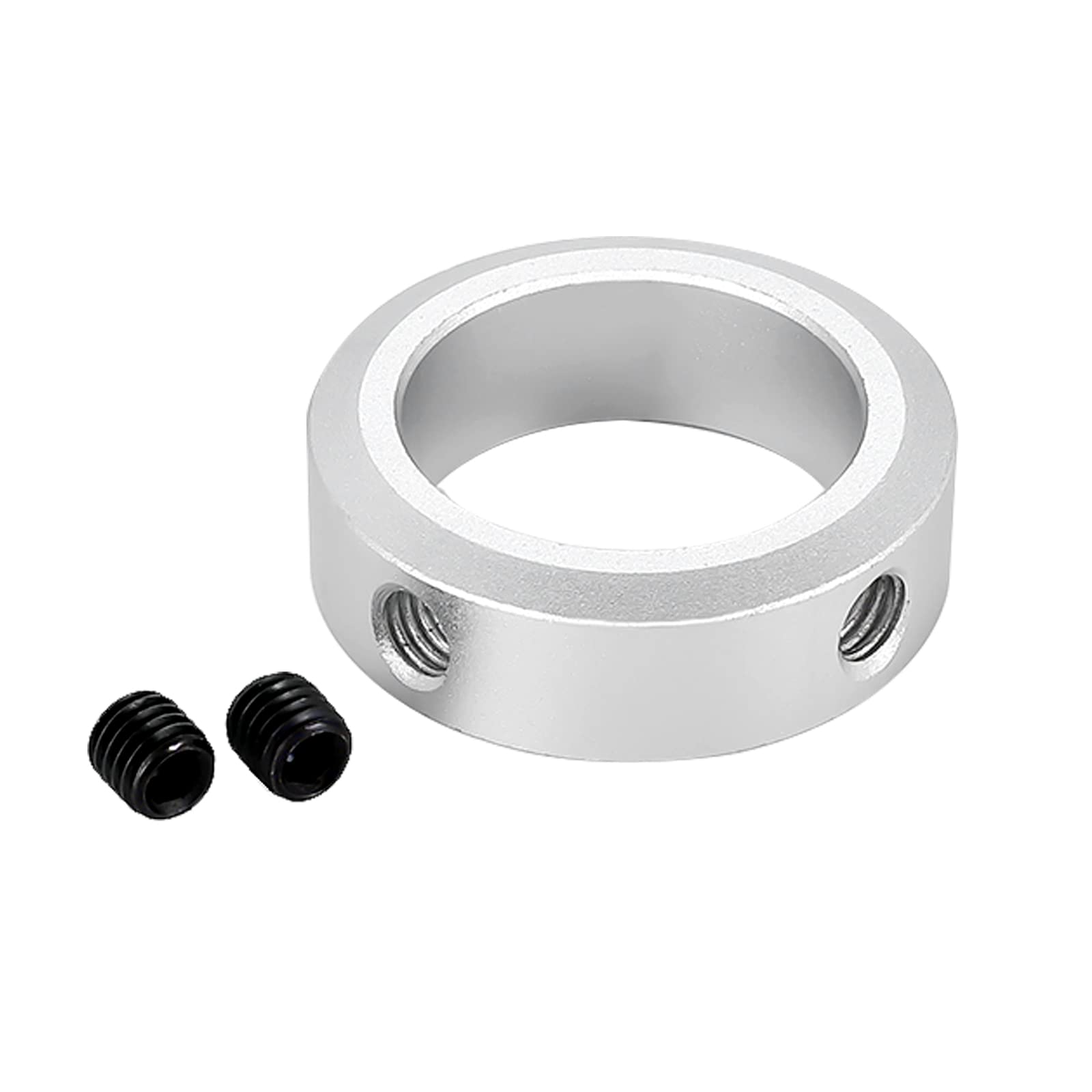 (4-Pack) Aluminum Alloy 22mm Bore Shaft Collars Screw Style,Bore Shaft Collars with 22mm Bore Size, 35mm Outer Diameter, and 10mm Width - Suitable for CNC Machine Tools