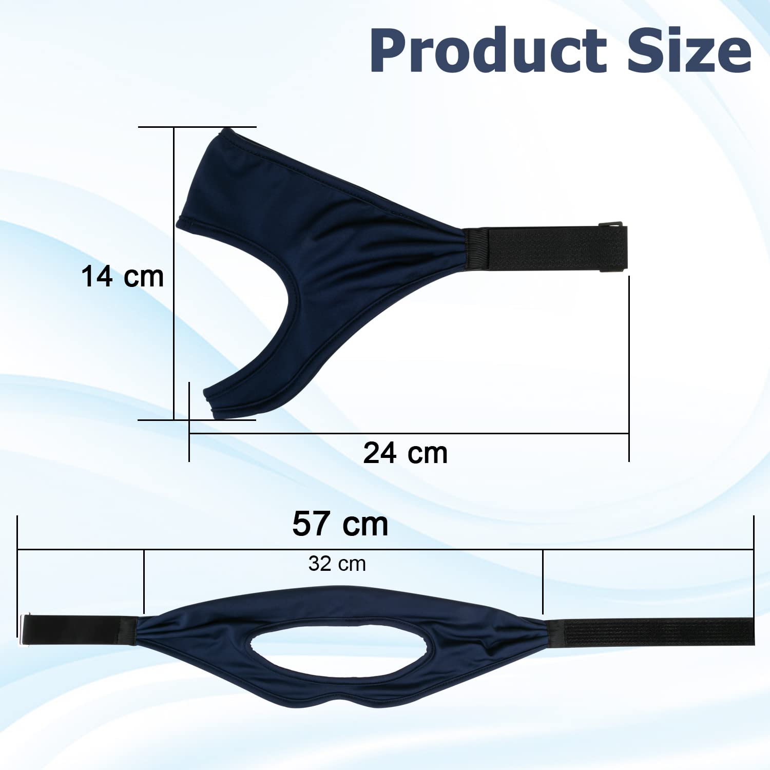 (4 Pack) Orzero Sweat Band Guard Compatible for Quest 2, VR Mask Upgraded Breathable Face Cover Enhanced Workouts Supernatural Gaming Experience Prevent Lens Fogging - Dark Blue