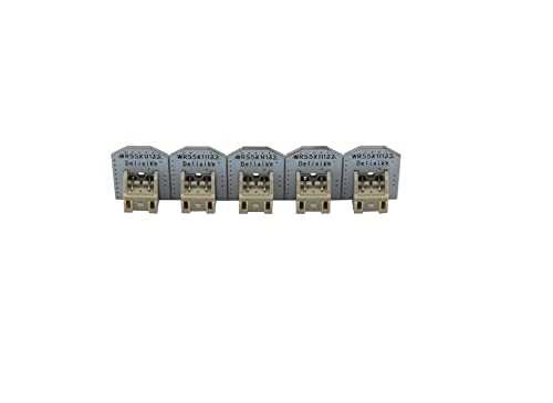(5PK) WR55X25754 WR55X11132 WR55X26486 WR55X30602 EAP12172918 4590213 AP6261806 PS12172918 Refrigerator Light Bulb LED Light Replace Compatible With GE