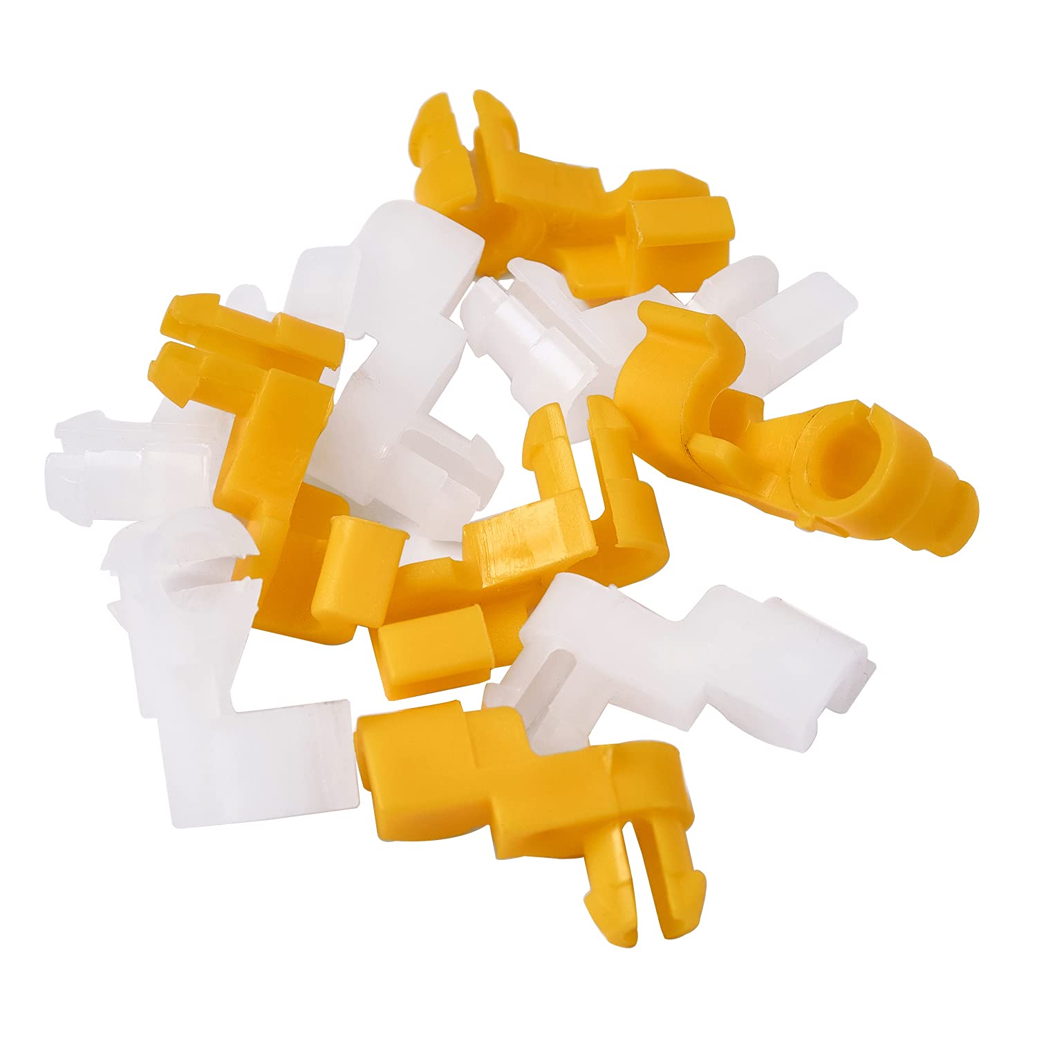 (5 Pair) Tailgate Handle Door Lock Rod Clips, Tailgate Handle Rod Clip Replacement Compatible with Toyota Tundra Camry Corolla Echo Highlander, Replace OEM: 69293-12030 69293-12040