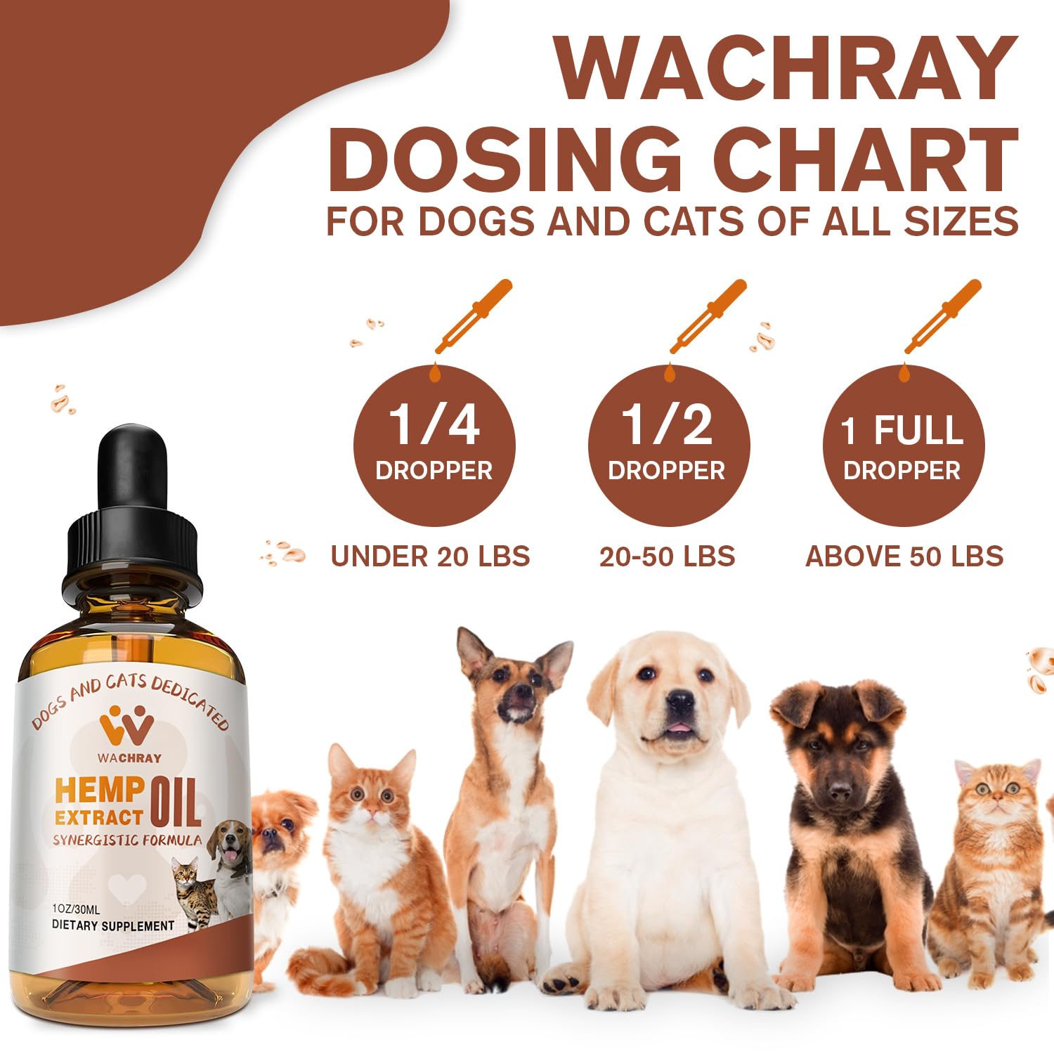 (3-Pack) Hemp Oil for Dogs Cats - Calming Drops Dog Relaxants - Help Pets Anxiety Stress Hip & Joint Pain Arthritis Sеizures Rеlief - Skin Нiр Jоint Hеalth - Organic Pet Hemp Oil Drops