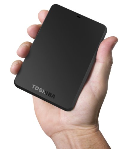 (Old Model) Toshiba Canvio Basics 1TB Portable Hard Drive (HDTB210XK3BA)