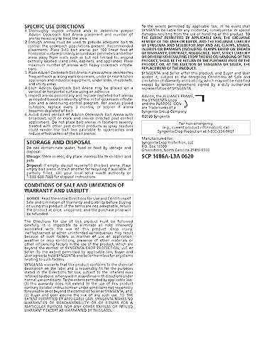 (Case of 10) Syngenta Advion - Advion Cockroach Bait Station, 12 count