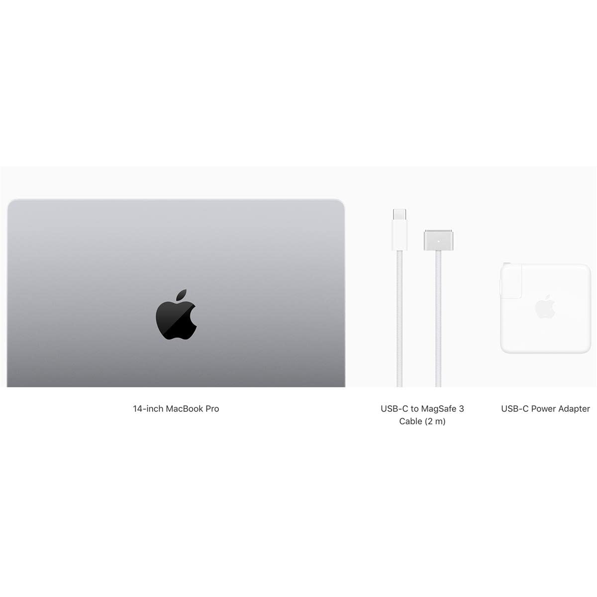 (CTO) Apple 14-in MacBook Pro M1 Pro 10-core CPU 16-core GPU chip - 512GB SSD 32GB Space Gray (Fall 2021) - Z15G001X7