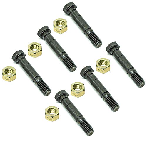 (6-Packs) Genuine OEM ะrัะตns Snow Blower 52100100 521001 Shear Pin Bolt&Nuts