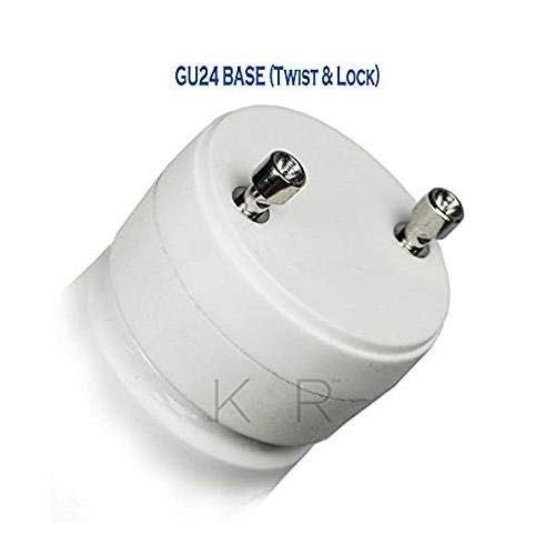 (4 Pack) LED GU24 A19 Light Bulbs 60 Watt Equivalent, 9.5 Watt Dimmable Lights for Home with Twist & Lock Base, Replacing CFL GU24 Ceiling Light, Omni 220 Degree Beam Angle, 800 Lumen Warm White 2700K