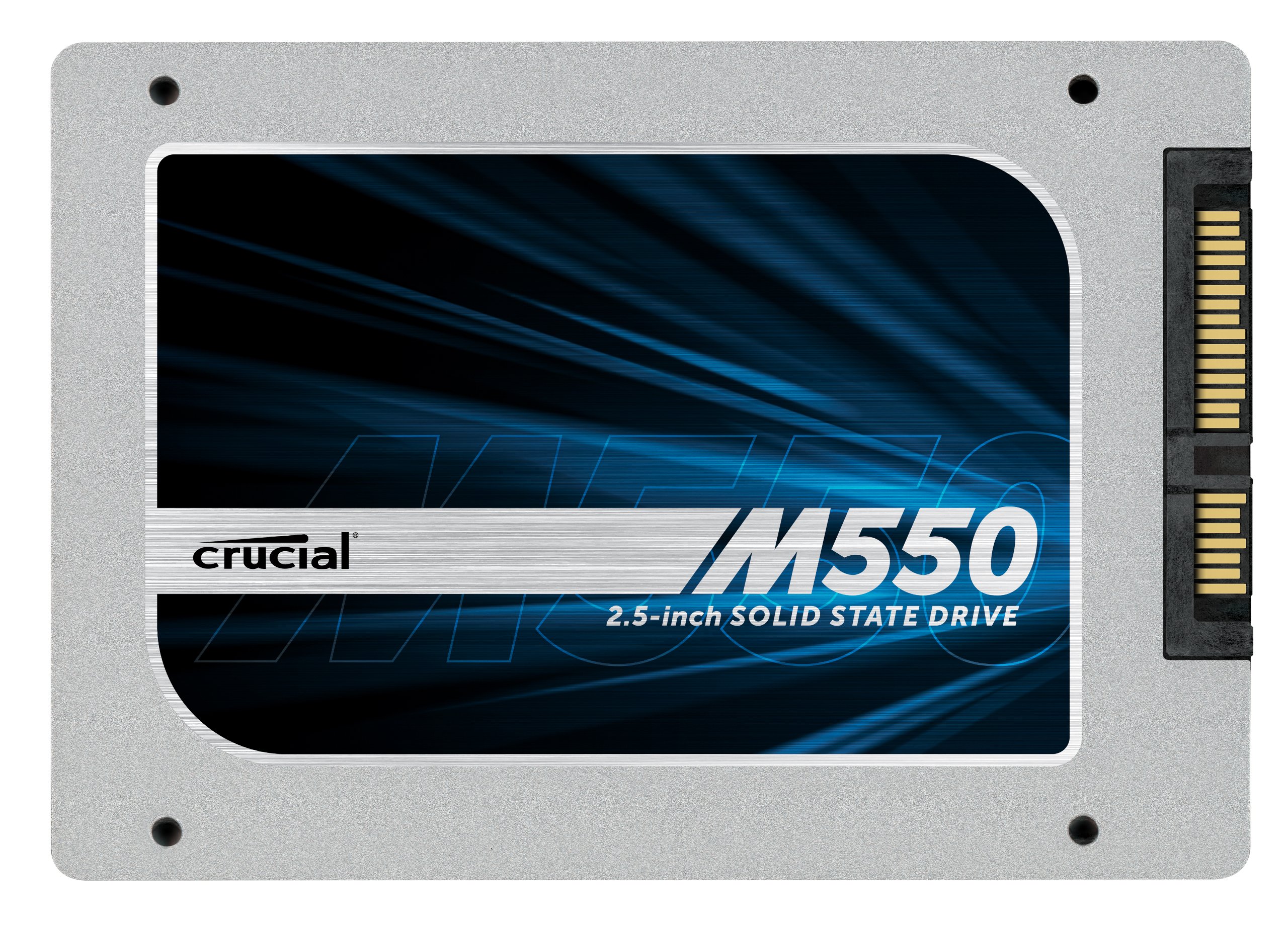 (OLD MODEL) Crucial M550 128GB SATA 2.5" 7mm (with 9.5mm adapter) Internal Solid State Drive - CT128M550SSD1