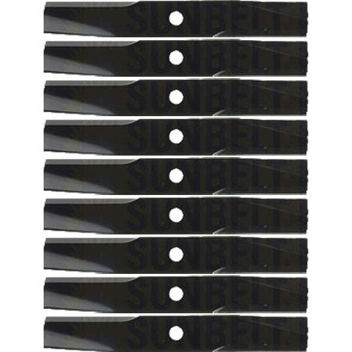 (9 Pack) Premium Medium Lift Replacement XHT Lawn Mower Blade Fits Toro/Wheel Horse 107982 | 14" x 2" / 0.6875" Hole