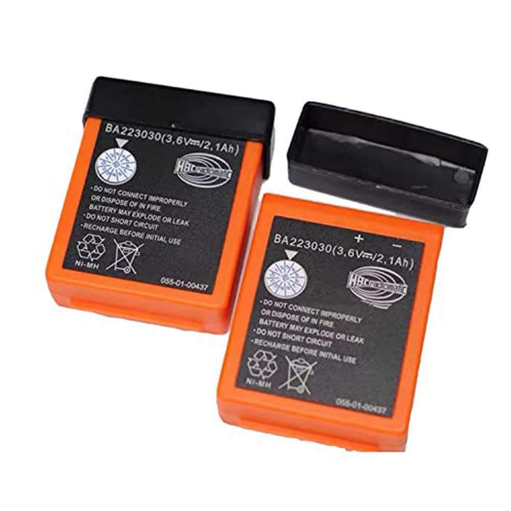 (Pack of 2) HBC Remote Control Rechargeable Battery BA223030 3.6V 2100mAh for Crane Remote Control