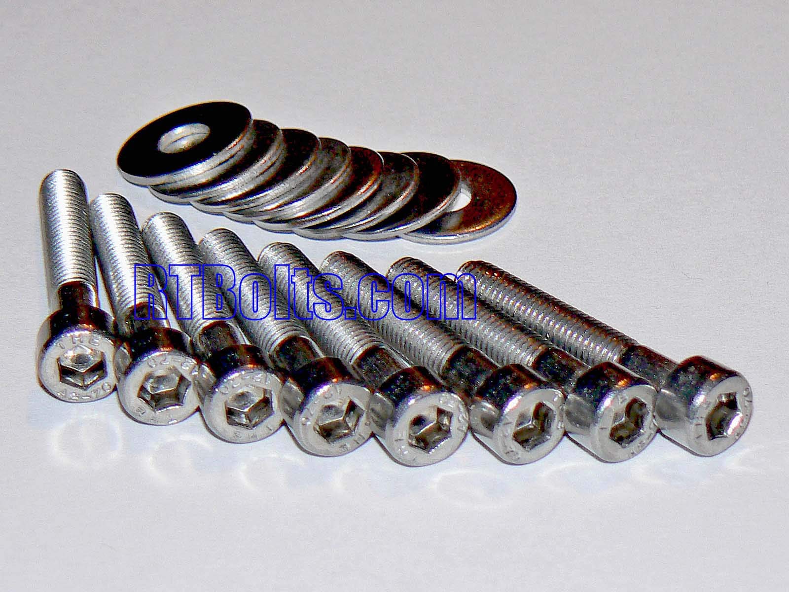 (8) Coil Pack Screws/Bolts fits Ford 5.4 & 4.6 – 18-8 Stainless – Allen Socket Head