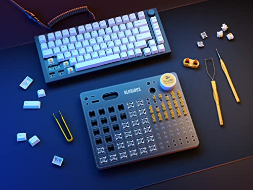 (Lube Station + Switch Pack) Glorious Lube Station - Mechanical Keyboard Lubing Organizer + Glorious PC Gaming Race Keyboard Switch Sample Pack (Bundle)