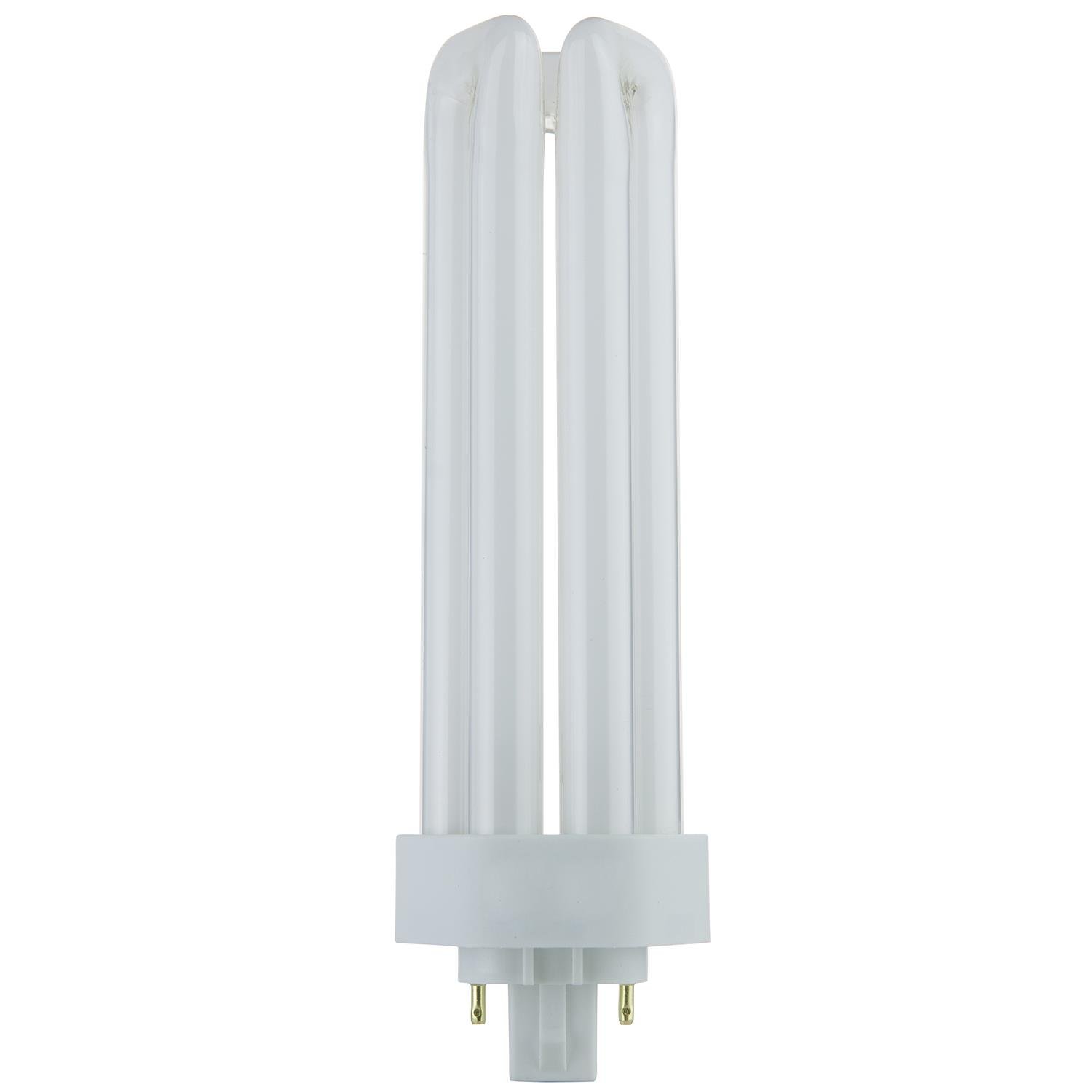 (6 Pack) PLT-42W 841, 4 Pin GX24Q-4, 42 Watt Triple Tube, Compact Fluorescent Light Bulb