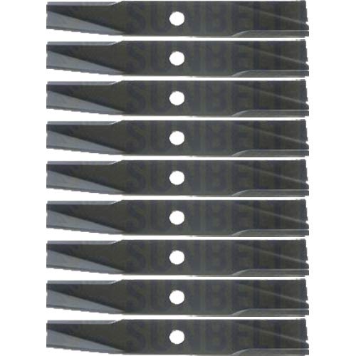 (9 Pack) Premium High Lift Replacement XHT Lawn Mower Blade Fits Toro/Wheel Horse 112-9759-03 | 17.5" x 2.25" / 0.625" Hole