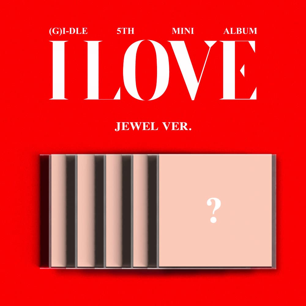 (G) I-DLE - 5th Mini Album I Love Jewel ver. CD (5 Versions Set)