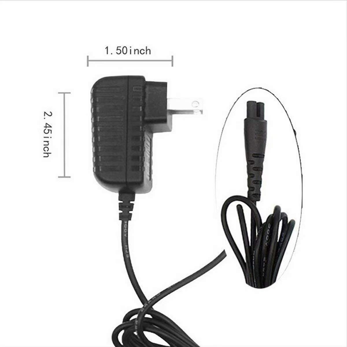 (DKKPIA) AC/DC Adapter Power Charger for Remington XR1410 Groomer Trimmer Shaver