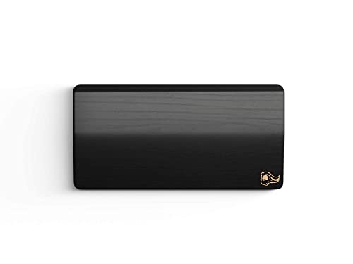 (Keyboard Wrist Rest + Mouse Wrist Rest) Glorious Onyx (Black) Wooden Keyboard Wrist Rest (Full Size) + Glorious Onyx (Black) Wooden Mouse Wrist Rest (Bundle)