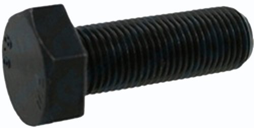 (5) 12-1.25 X 35mm Metric Hex Hd Din 961 Cl 8.8 - Black Clipsandfasteners Inc