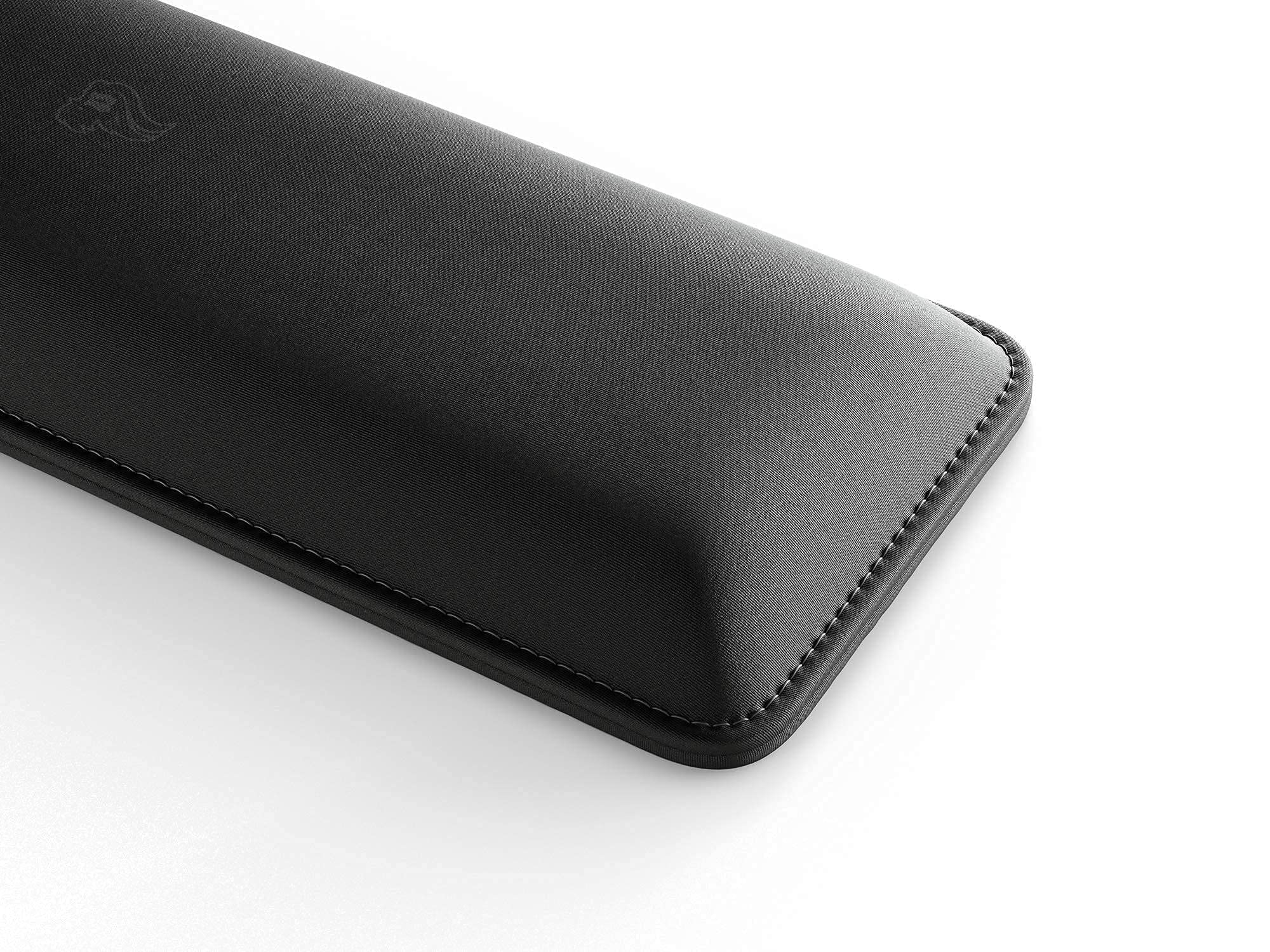 (Keyboard Wrist Rest + Mouse Wrist Rest) Glorious Padded Keyboard Wrist Rest - Stealth Edition (Black) (TKL) + Glorious Padded Mouse Wrist Rest (Black) (Bundle)