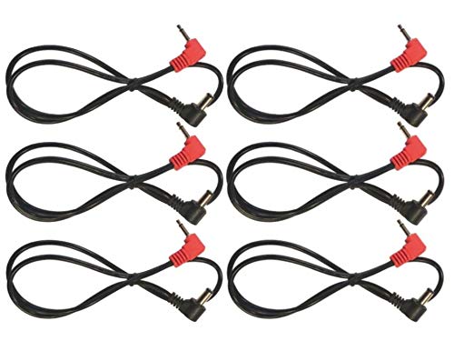(6) Pack Effects Pedal Power Cables for SKB PS-6 PS-15 Stomp 6 PS-25 Pedalboards