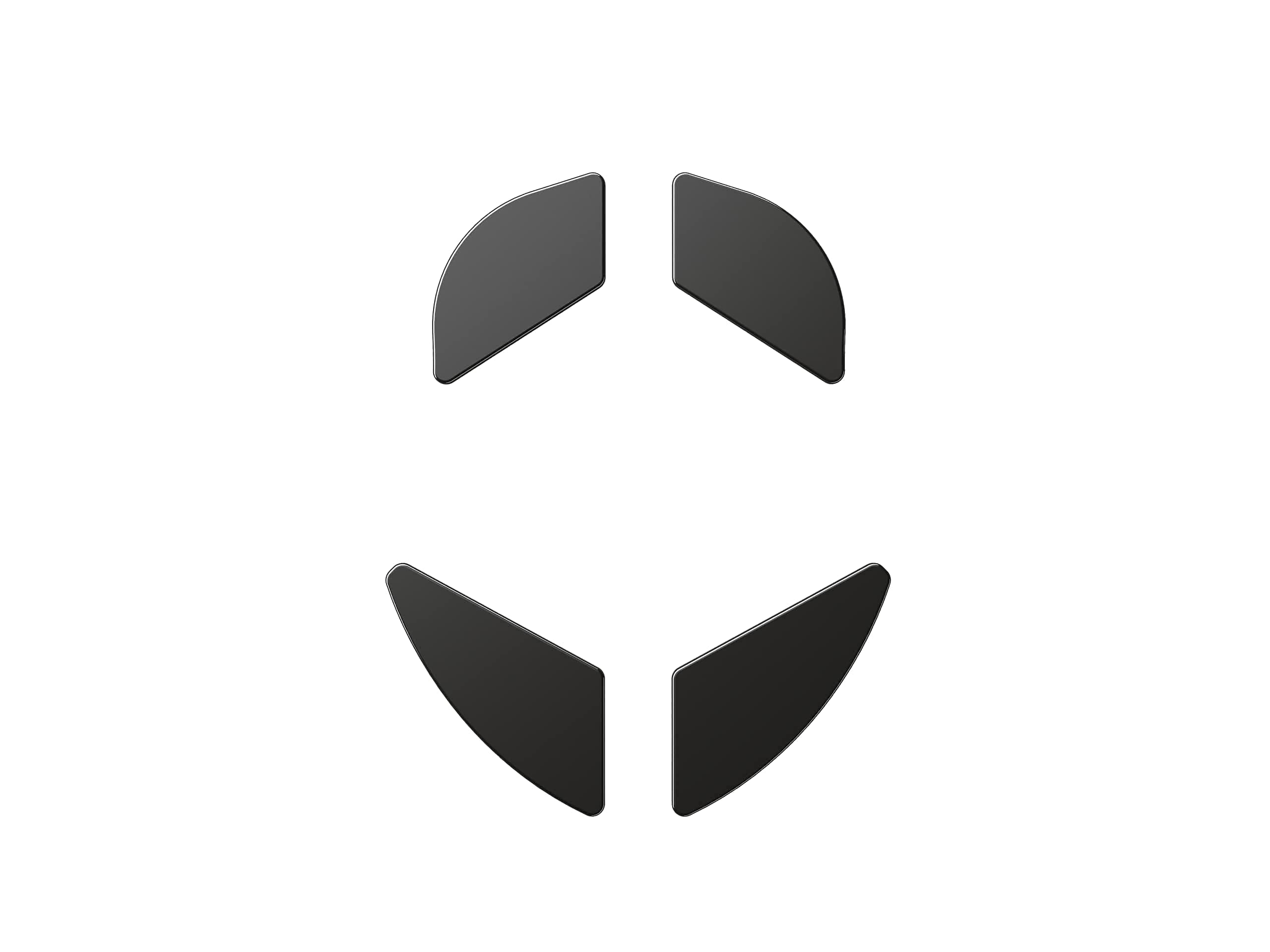 (Mouse + Ceramic Feet) Glorious Model O Wireless Gaming Mouse (Matte White) + Glorious G-Floats Polished Ceramic Mouse Feet for O/O- Mouse (Bundle)