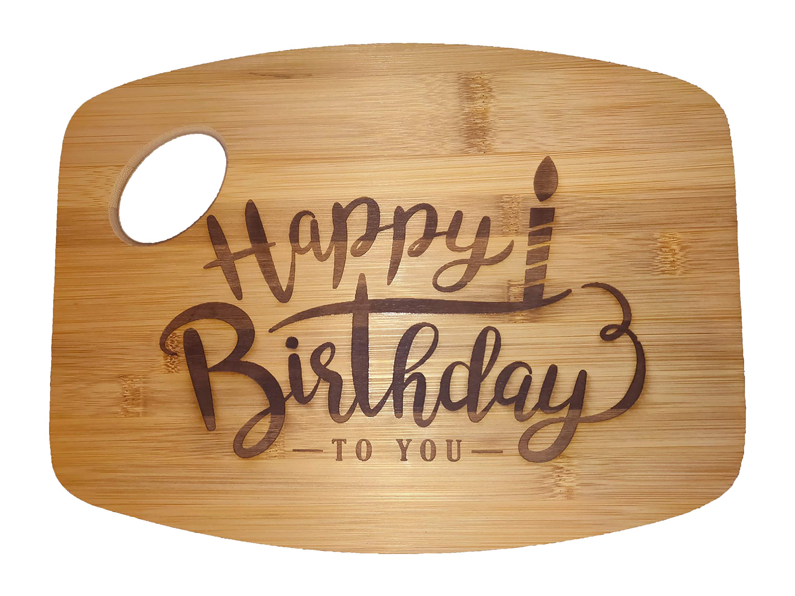 (Set of 12) 12"x9" Round Edge Bulk Plain Bamboo Cutting Board | For Customized Engraving Gifts | Wholesale Premium Bamboo Board (With Handle)
