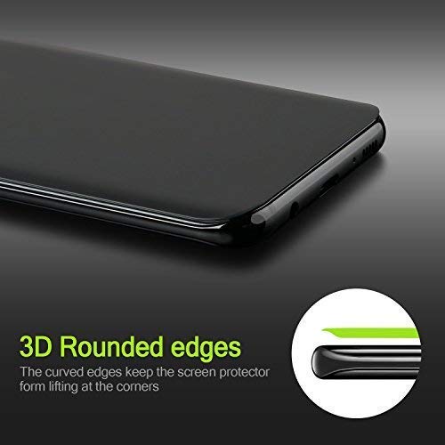 [2 Pack] YWXTW Galaxy S10 Plus Privacy Screen Protector, Tempered Glass Anti-Spy 9H Hardness Black Film for Samsung Galaxy S10 Plus, 3D Touch Anti-Peek Anti-Scratch Bubble Free Easy Install