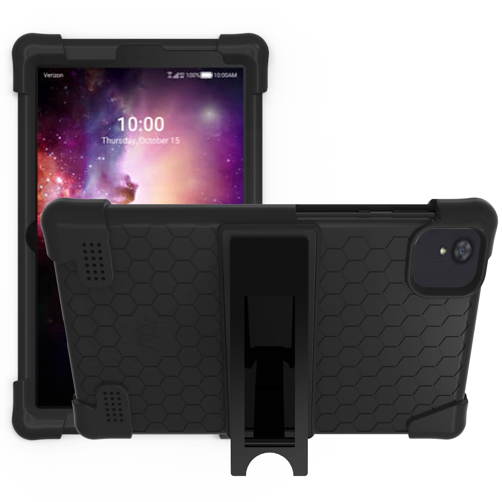 (NOT for TCL TAB 8LE/ TCL TAB8), Transwon Kids Case for TCL TAB Lite/TCL TAB 9048S/ TCL 9049L Tablet, TCL Tab Lite Case/TCL Tablet Case 8 Inch Verizon/TCL TAB Family Edition Case - Black