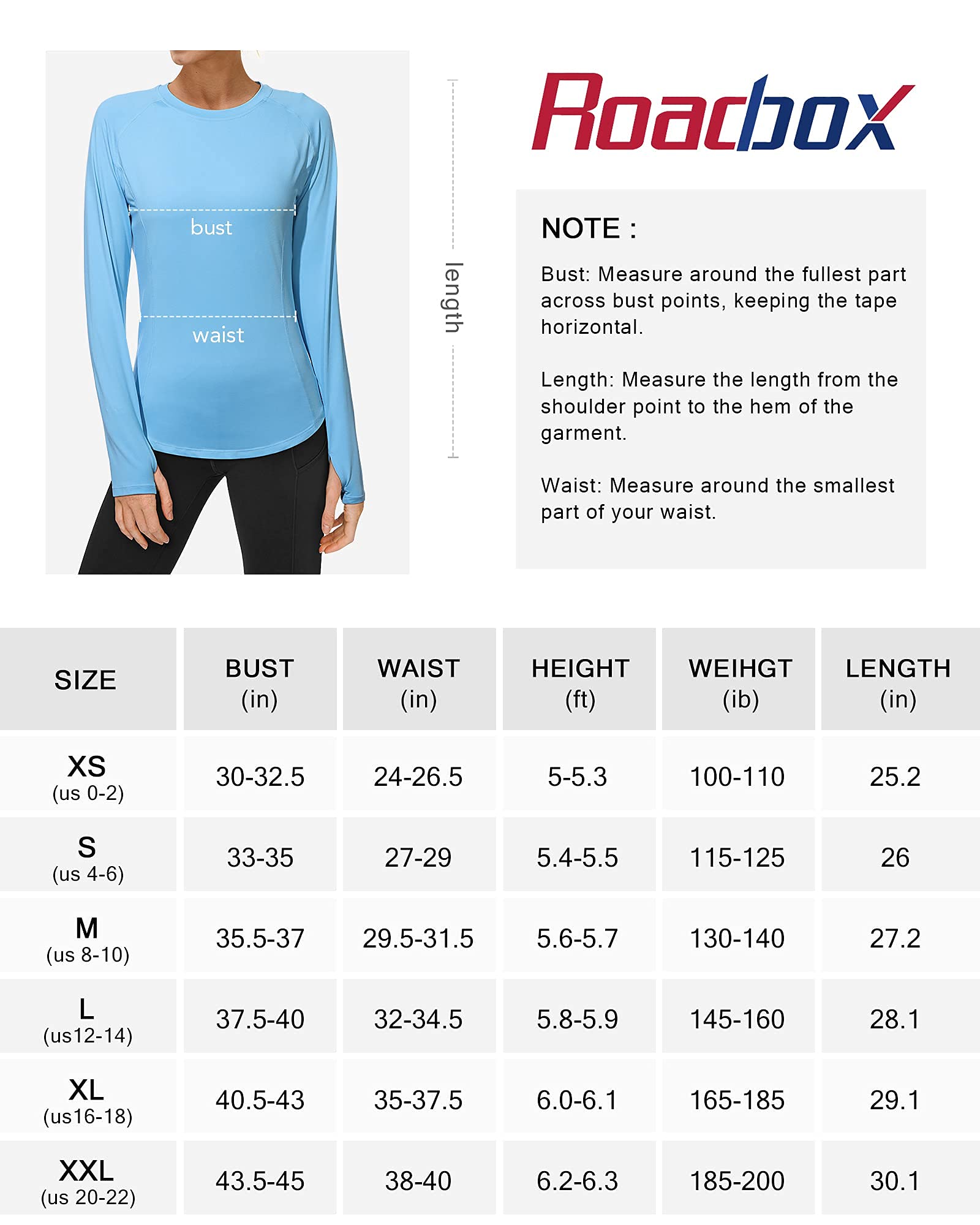 (Size:S) 2 Pack Womens Long Sleeve UV Sun Shirts UPF 50+ Workout Swim Rash Guard Tops
