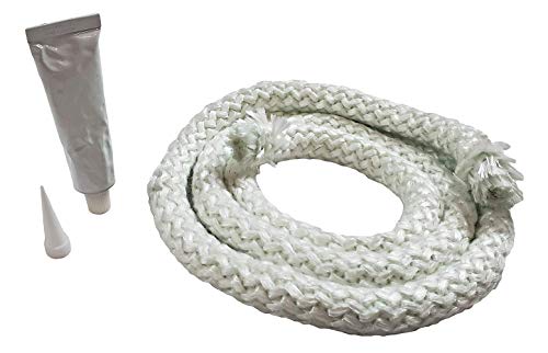 (New) US Stove King Pellet Stove Firebox Door Rope Gasket Seal Kit 5/8" x 6' - 724-6K 5500M 5502M 5500XLT 5510