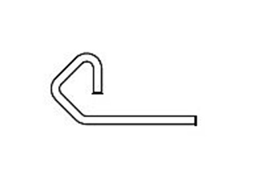 (One) Harper Hitch Pin for Nylon Hand Trucks Steel 1-7/8" Long Grab Pin HDWPPGDT