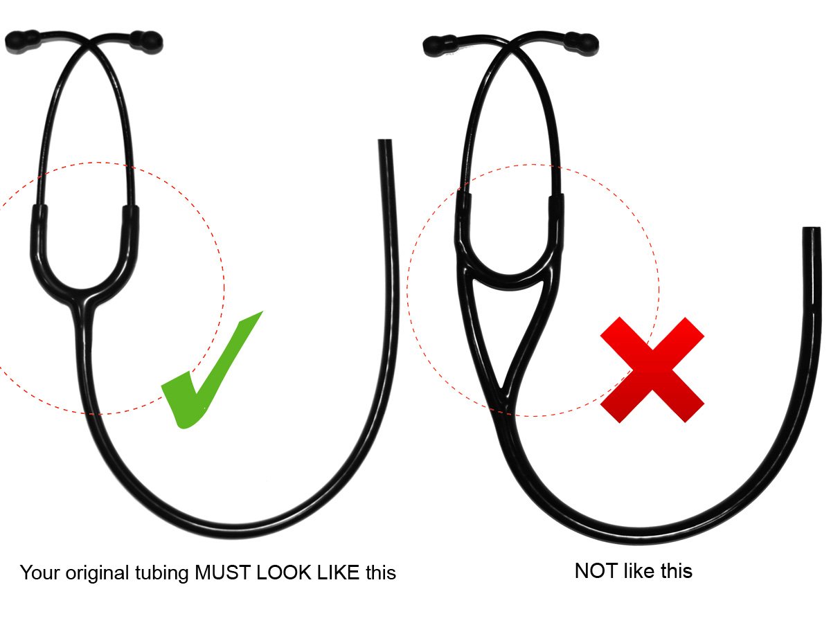(Stethoscope Binaural) Replacement Tube by Reliance Medical fits Littmann® Classic II INFANT® Stethoscope - TUBING (NAVY BLUE)