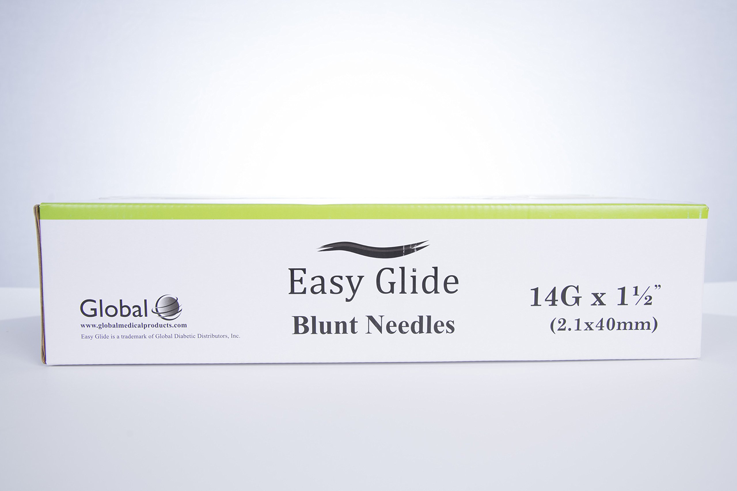(Qty 25) 14 ga x 1-1/2" Dispensing Needle, Blunt Tip