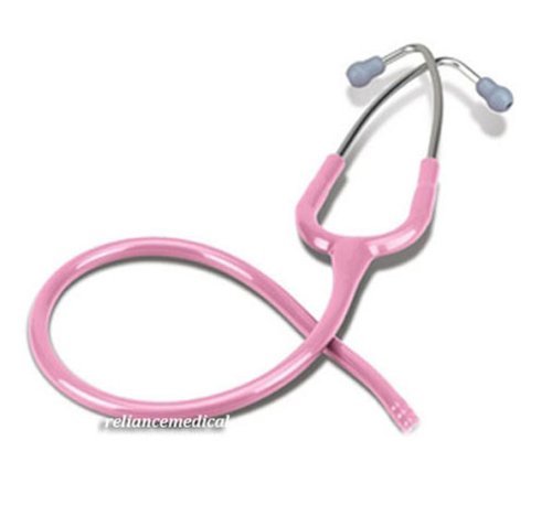 (Stethoscope Binaural) Replacement Tube by Reliance Medical fits LittmannÂŽ Classic II PEDIATRIC, Classic II SE, Select, Master Classic II, and Infant Stethoscope - LIGHT PINK TUBING