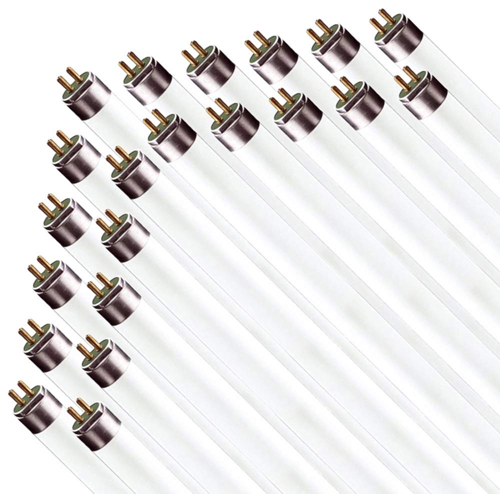 (Pack of 20) F54T5/865/HO 54-Watt T5 Fluorescent High Output Bulbs, 6500K Daylight, 54W 48 inch Fluorescent Light Bulbs