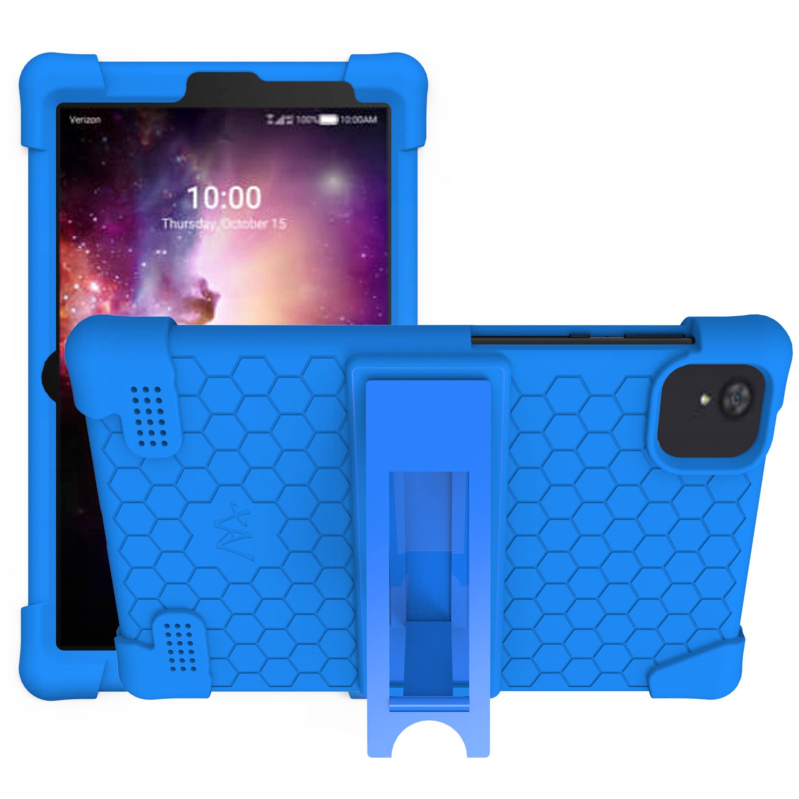 (NOT for TCL TAB 8LE/ TCL TAB8), Transwon Kids Case for TCL TAB Lite/TCL TAB 9048S/ TCL 9049L Tablet, TCL Tab Lite Case/TCL Tablet Case 8 Inch Verizon/TCL TAB Family Edition Case - Blue