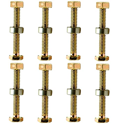 (Pack of 8) 1501216MA 1501216 Shear Pins & Nuts Kits for AYP Craftsman Murray 9524MA 301172 301172MA 722130 Snow Throwers